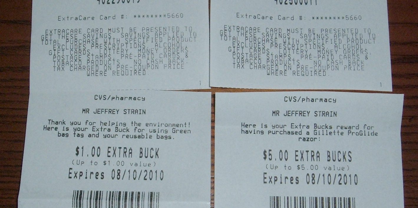 Step By Step CVS Extra Bucks MoneyMaker Example: Eating Well On $1 A ...