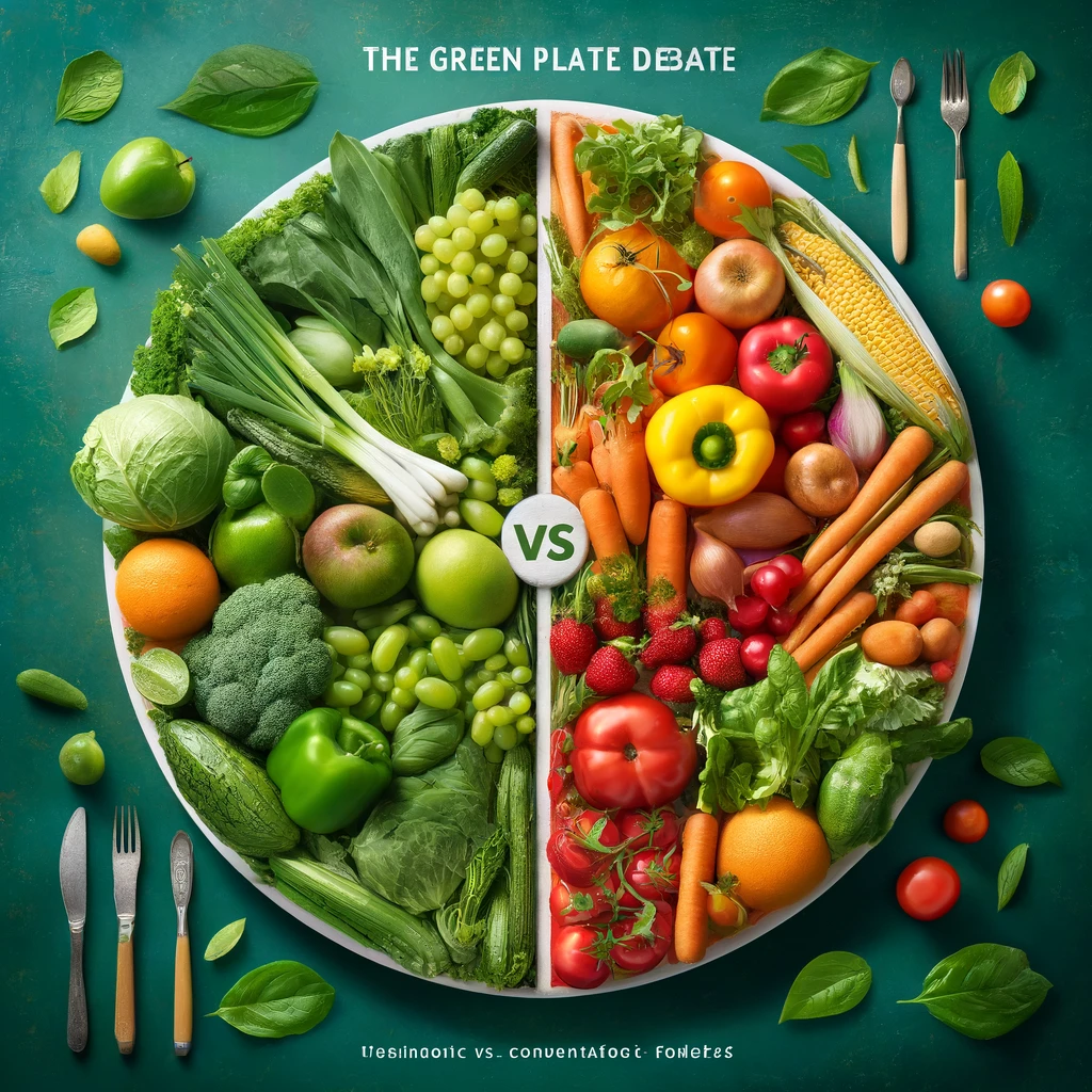 The Green Plate Debate: Organic vs. Conventional Foods